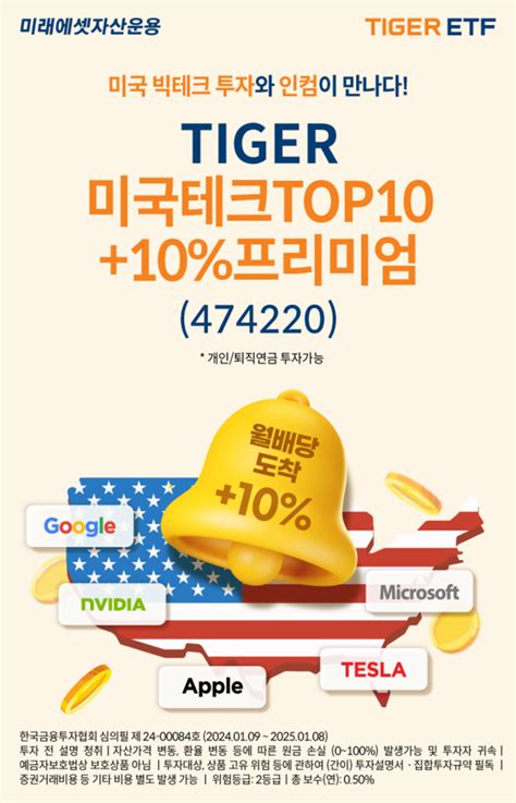 미래에셋자산운용 국내 최초 매월 배당금 지급 신규 ETF 상장