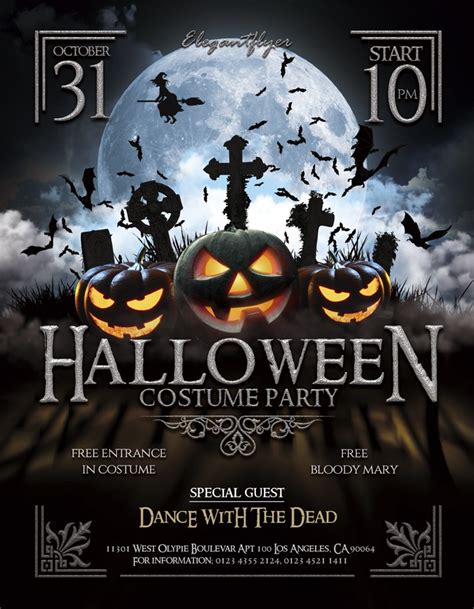 Halloween Flyer Background