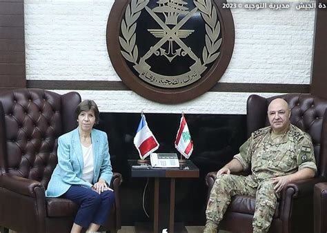 التطورات على الحدود بين قائد الجيش وكولونا Lebanonfiles