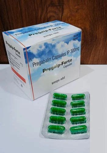 Pregaip Forte Pregabalin Capsules Ip 300 Mg At ₹ 2000 Box Pregabalin Capsules And Tablets In