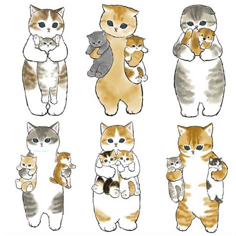 Mofu Sand【2022】 猫 描き方 キュートな猫 キュートなスケッチ