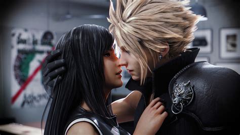 X Resolution Cloud Strife And Tifa Lockhart P Laptop Full