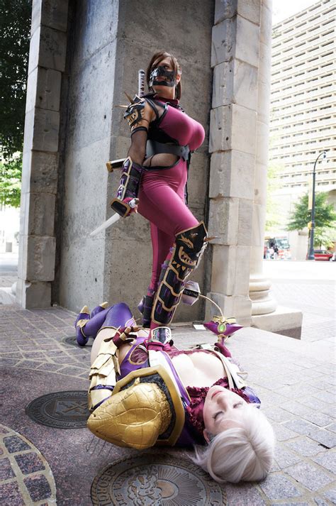 Taki Vs Ivy Soul Caliber Cosplay Gallery Project Nerd
