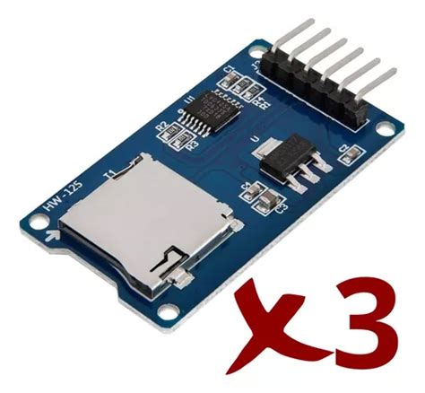 Modulo Adaptador Microsd Para Arduino Spi Mercadolibre