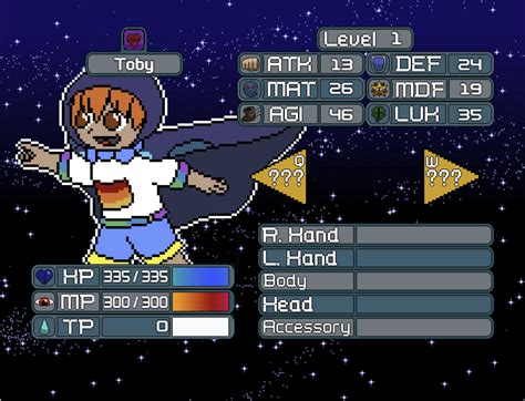 Knightly On Twitter Finally Made A New Status Menu Rpgmaker Pixelart Gamedev Indiedev