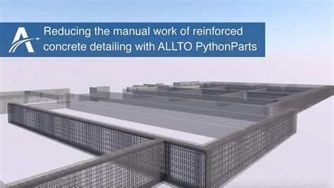 ALLPLAN Pythonparts For Building Reinforcement By ALLTO