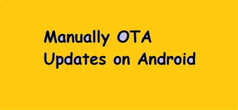 Install OTA ROM Updates Via Recovery ADB In 5 Seconds NibbleNG