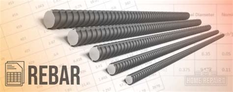 Rebar Size Chart With Explanations For Sizes Types And Grades Home