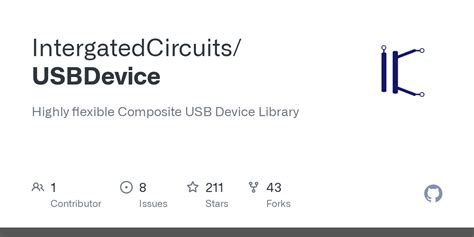 Github Intergatedcircuits Usbdevice Highly Flexible Composite Usb Device Library