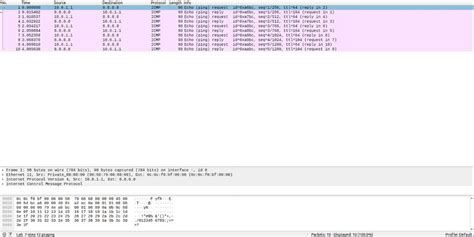 Solved Using The Saved Packet Captures Show A Ping Request
