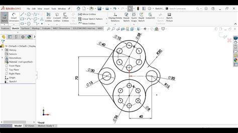 2D Sketch By SolidWorks Complete Beginners Guide To 2D Sketch Tools YouTube