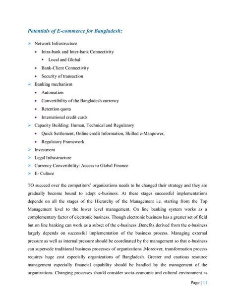 E Commerce In Bangladesh Status Constraints Potentials Md Abdur
