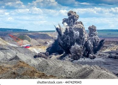 Open Pit Blasting Images Stock Photos Vectors Shutterstock