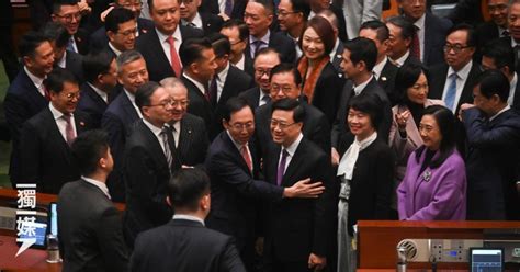 【23條立法】立法會全票通過 李家超稱市民「馬照跑舞照跳」、收入將更好 獨媒報導 獨立媒體
