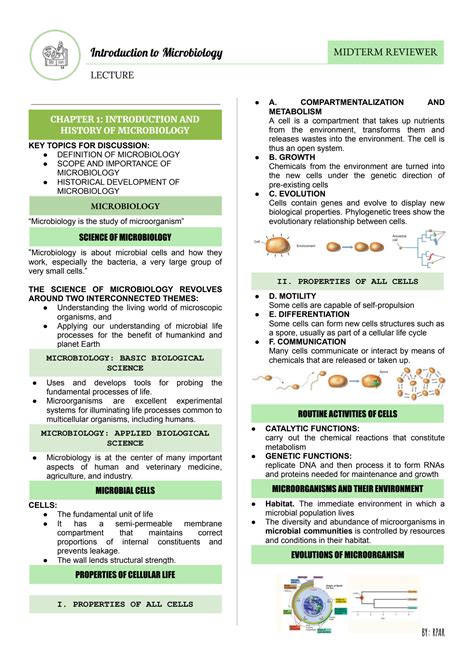 Solution Introduction To Microbiology History Microscopy And Microbial
