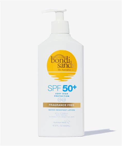 Bondi Sands Spf 50 Fragrance Free Sunscreen Lotion At Beauty Bay
