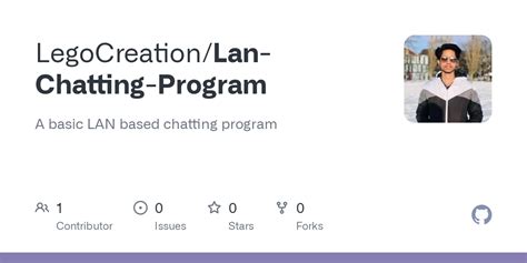 Github Legocreation Lan Chatting Program A Basic Lan Based Chatting