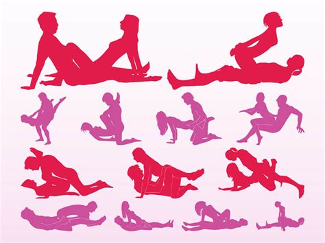 Sex Position Silhouettes Vector Art Graphics Freevector Com