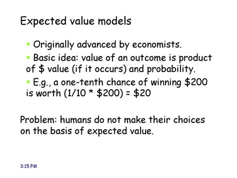 Decision Making Decision Making Is An Important Area Within Cognitive