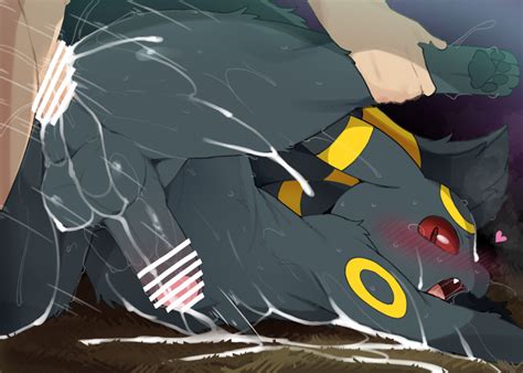 Rule 34 Anal Balls Black Body Black Fur Blush Bodily Fluids Cum Dagasi Duo Eeveelution Feral