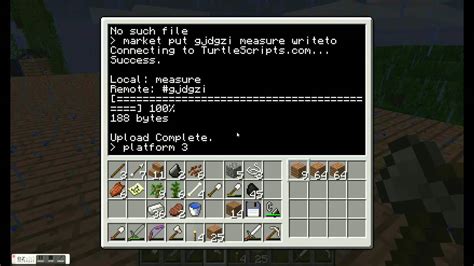Computercraft Easy Platform Builder Script Youtube