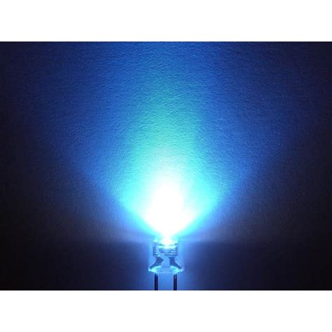 LED 5MM BL 20° | VARIOUS Blue 6000mcd | SOS electronic