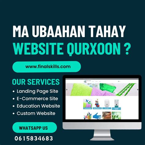 Abas Mohamed Walaal On Linkedin Finalskills Websitedesign Webdesignservices Webdevelopment