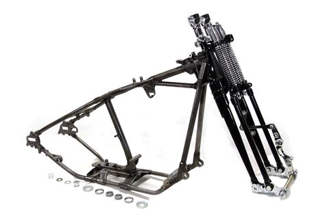 Replica Harley Davidson Flsts Softail Frame Kit Black Springer 30° Rake