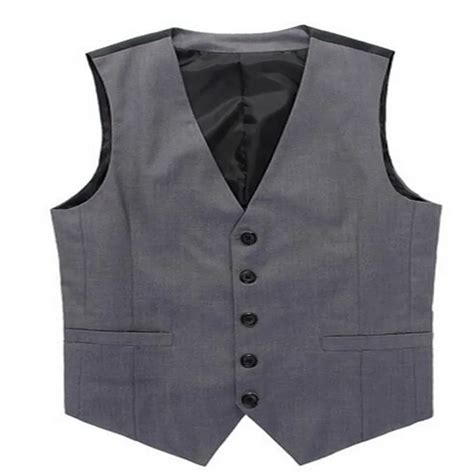 Mebosya Spring And Autumn Vests Mens Casual Formal Slim Fit Business