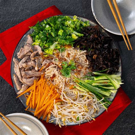 Longevity Noodle Salad Sunpork Fresh Foods