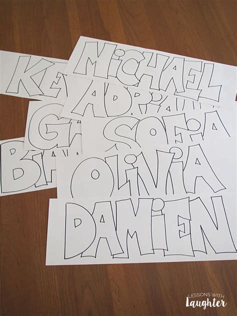 Name Posters Personalized Classroom Decor Molly Maloy