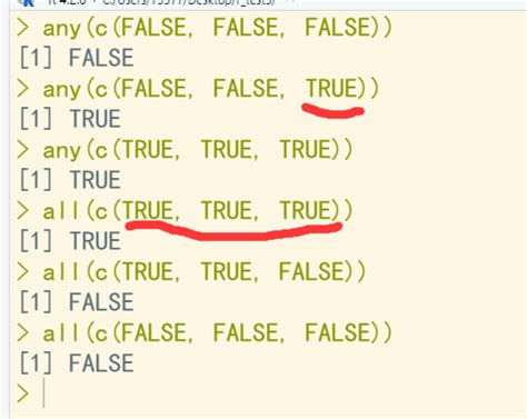 R语言中anyall函数的用法 小鲨鱼 博客园