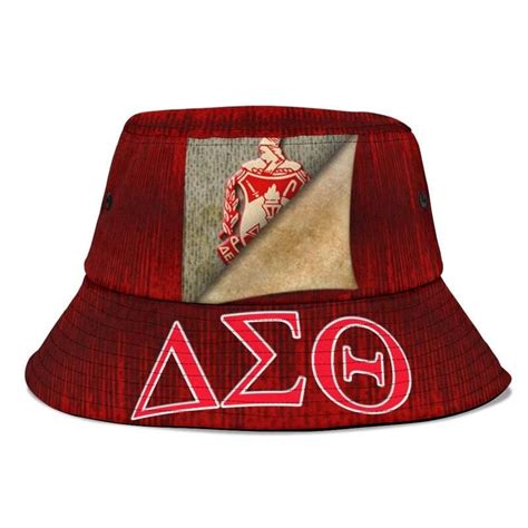 Delta Sigma Theta Bucket Hat Hide Style