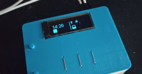 Esp32 128x32 Oled And Tp4056 Case By Revoxsvko Download Free Stl