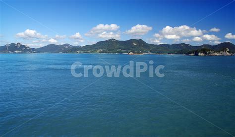 여름 남해 배여행 제주도 바다 사진 이미지 일러스트 캘리그라피 Jejussanai작가