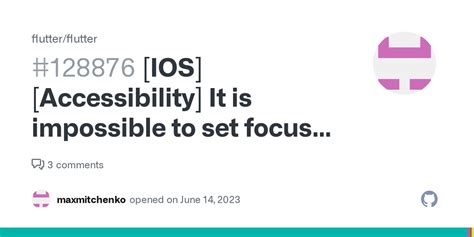 Ios Accessibility It Is Impossible To Set Focus On Suffixicon By Tap · Issue 128876