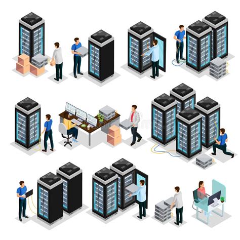 Data Center Clip Art