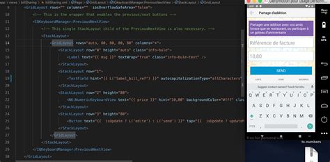 Android TabView Items Pushed Up By The Keyboard Issue 64