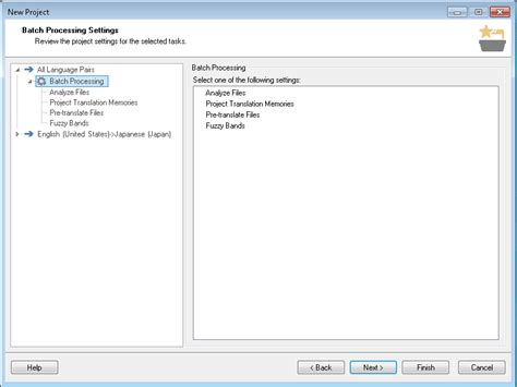 Creating Projects On SDL Studio Trados 2019 Multilingual Desktop Publishing Service