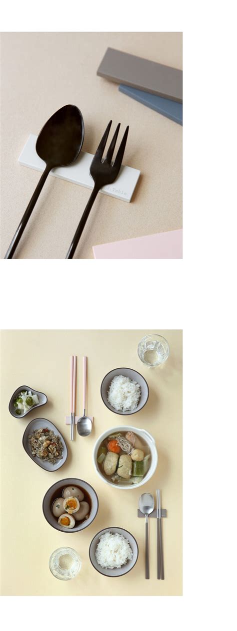 달콤 사각 수저받침 4color 택1p 감도 깊은 취향 셀렉트샵 29cm