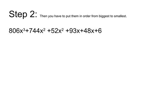 Multiplying Polynomial Power Point PPT