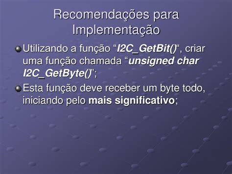 Ppt Sistemas Microcontrolados E Programação Em C Aula 12 Io I2c Picmicro Powerpoint