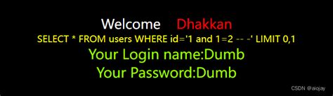 理论篇8:sql注入字符型注入和数字型注入sql注入判断字符型和数字型 Csdn博客 理论篇8:sql注入字符型注入和数字型注入sql注入判断字符型和数字型 Csdn博客