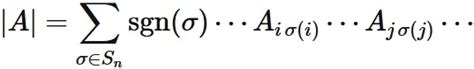Determinant Properties And Formulas Semath Info