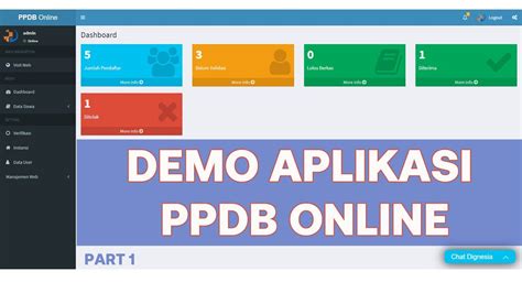 Demo PPDB Part Aplikasi PPDB YouTube