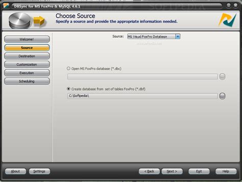 dbsync for ms foxpro and mysql download free windows 4 6 9 softpedia