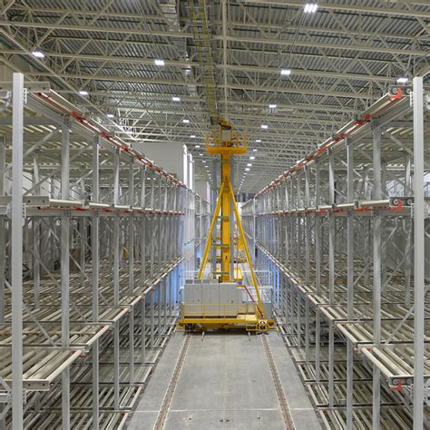 Automatic Picking Pallet Rack Warehouse Stacker Crane Automated Storage