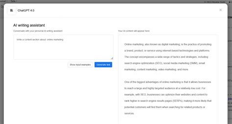 Seo Content Editor → The Ai Powered Writing Tool