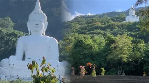 เที่ยวโคราช แวะชมความงามของหลวงพ่อขาวและธรรมชาติสวยๆ ที่วัดเทพพิทักษ์ปุ