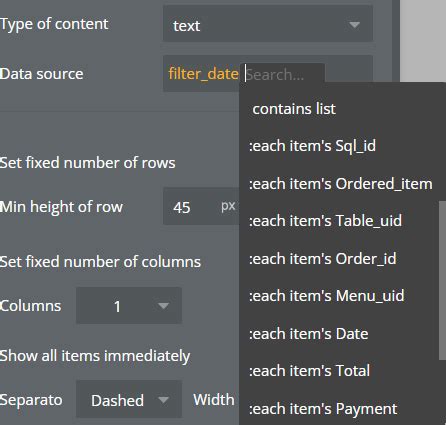 Help SQL Connector Data Type Database Bubble Forum